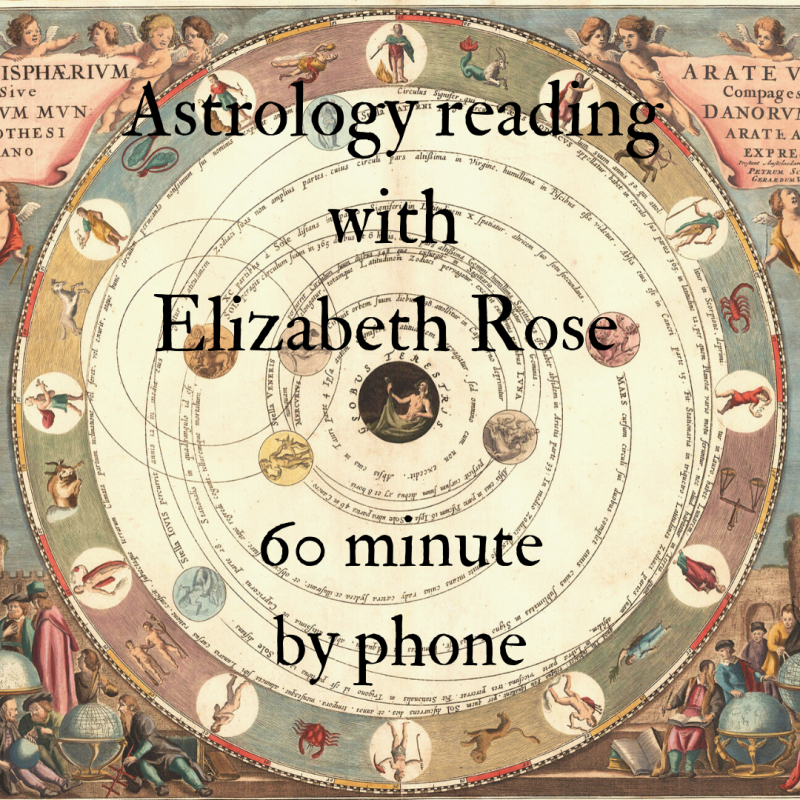Astrology & psychic reading with Elizabeth Rose - 60 minutes